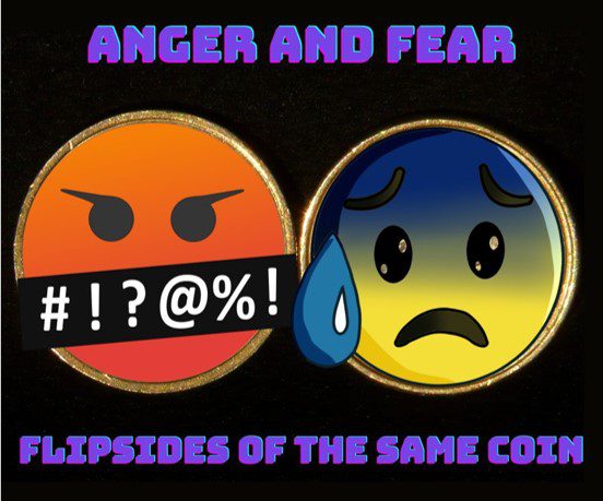 Anger and Fear: Flipsides of the same coin | New Dawn Psychology